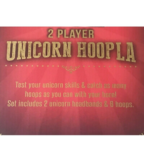 Toys | Unicorn Hoopla Game 2 Player Ring Toss Party Game | Poshmark